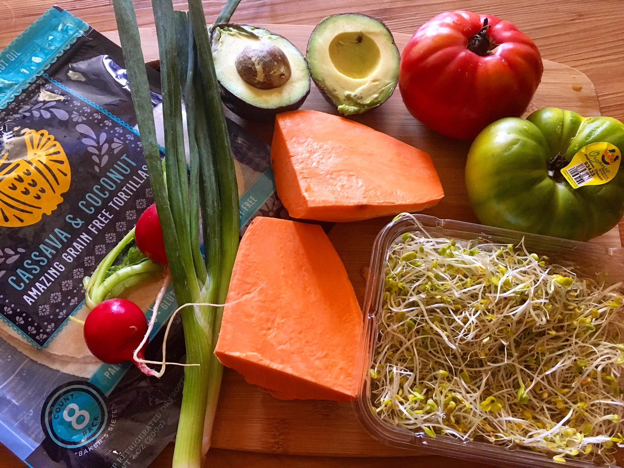Quinoa, Sprout and Hummus Tacos – Serene Earth Recipes